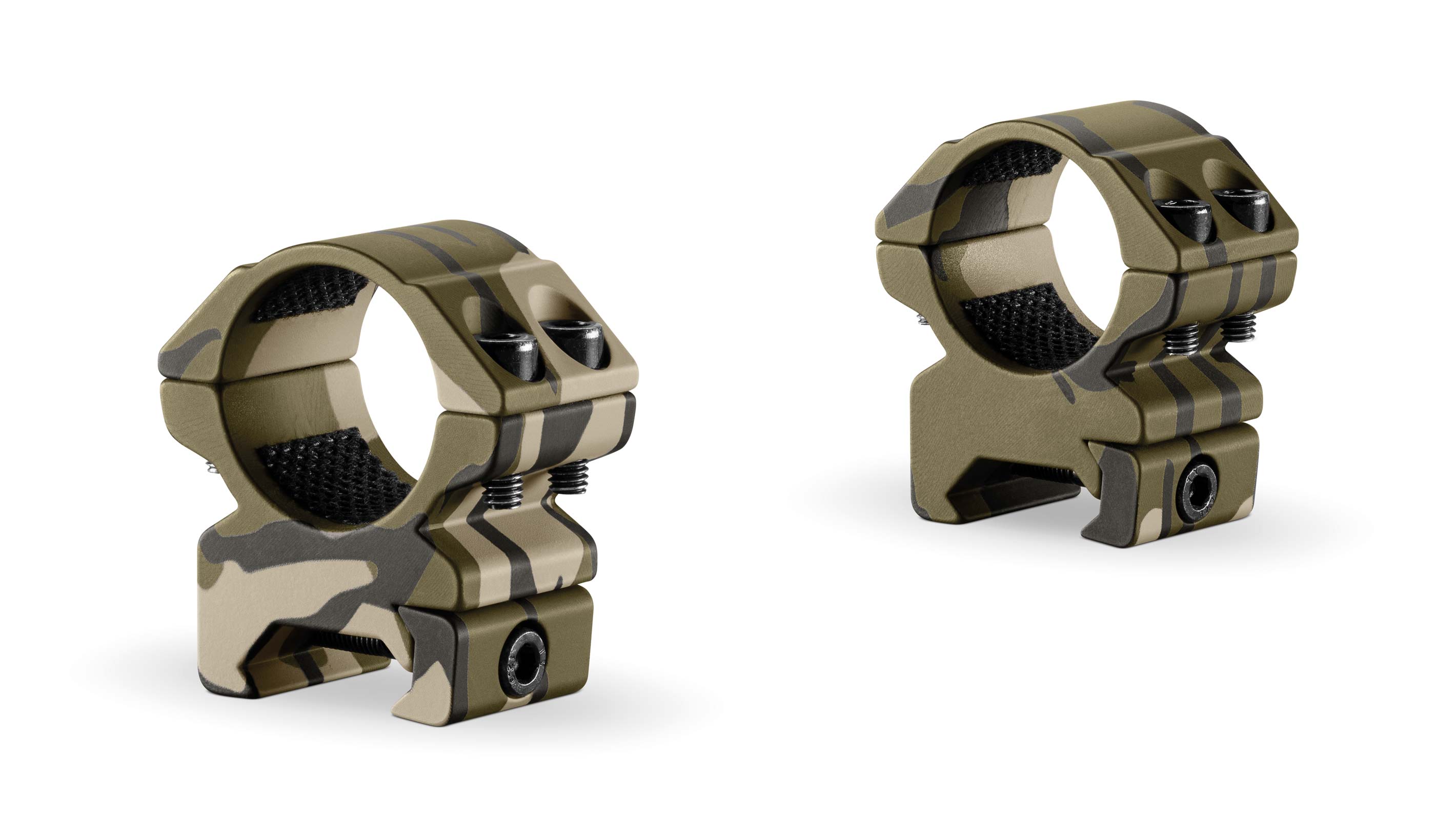 Hawke | Match Mount 1" 2 Piece Weaver Medium - Mossy Oak Bottomland Camo